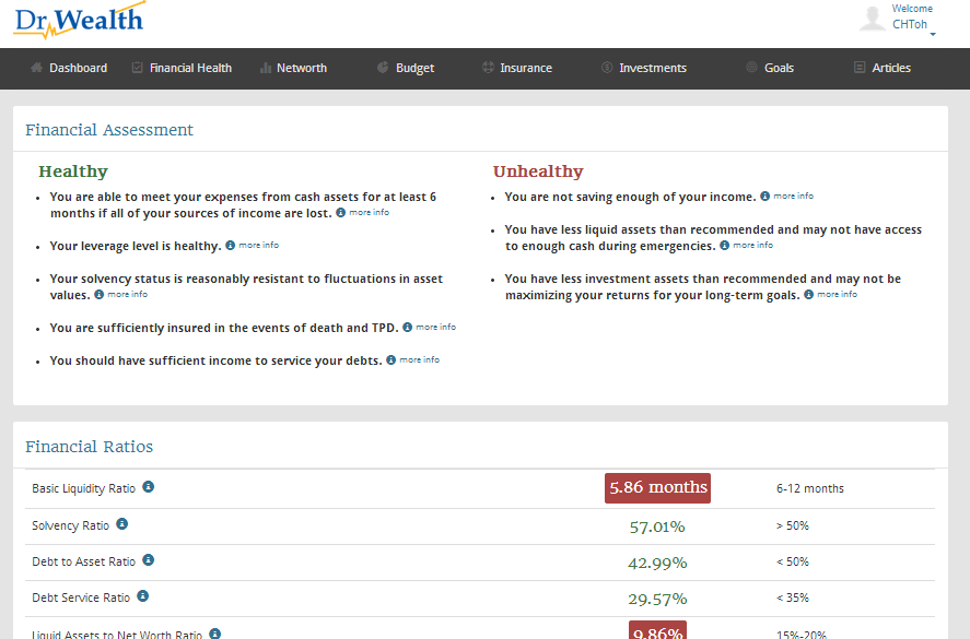 Dr Wealth New Features Net Worth Projection, Stock Tracker, Financial ...